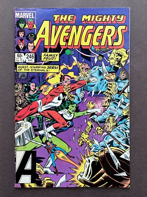 Avengers #246 (1984) 1st Appearance Maria Rambeau Roger Stern story | eBay