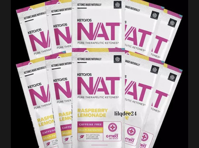 Pruvit NAT Ketones - RASPBERRY LEMONADE - 20 pack full box, Caffeine ...