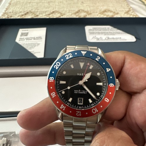 Vaer G2 Meridian GMT Quartz Men Watch with 2 Traps | eBay