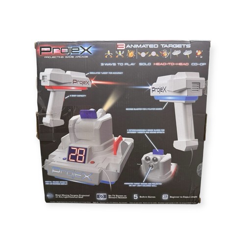 ProjeX Image Projecting Arcade Game 1PC Blasters 5 Built-In Games ...