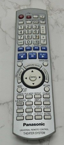 Genuine Panasonic EUR7662Y30 Theater System Universal Remote Control | eBay