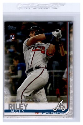 2019 Topps Update Austin Riley Rookie Debut Card RC #US252 - Atlanta ...