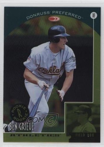 1998 Donruss Collections Preferred /1400 Ben Grieve #693 | eBay