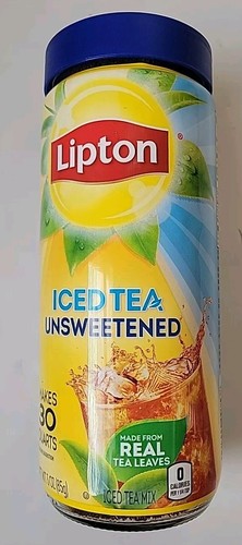 Lipton Iced Tea Mix Unsweetened Caffeinated Makes 30 Quarts Exp 5/25 | eBay
