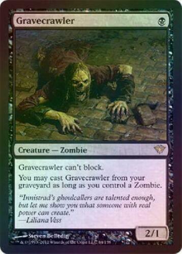 Gravecrawler - Foil MTG Dark Ascension CLOSE NM L3 | eBay