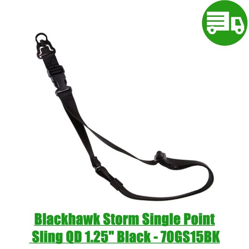 Blackhawk Storm Single Point Sling QD 1.25" Black - 70GS15BK | eBay