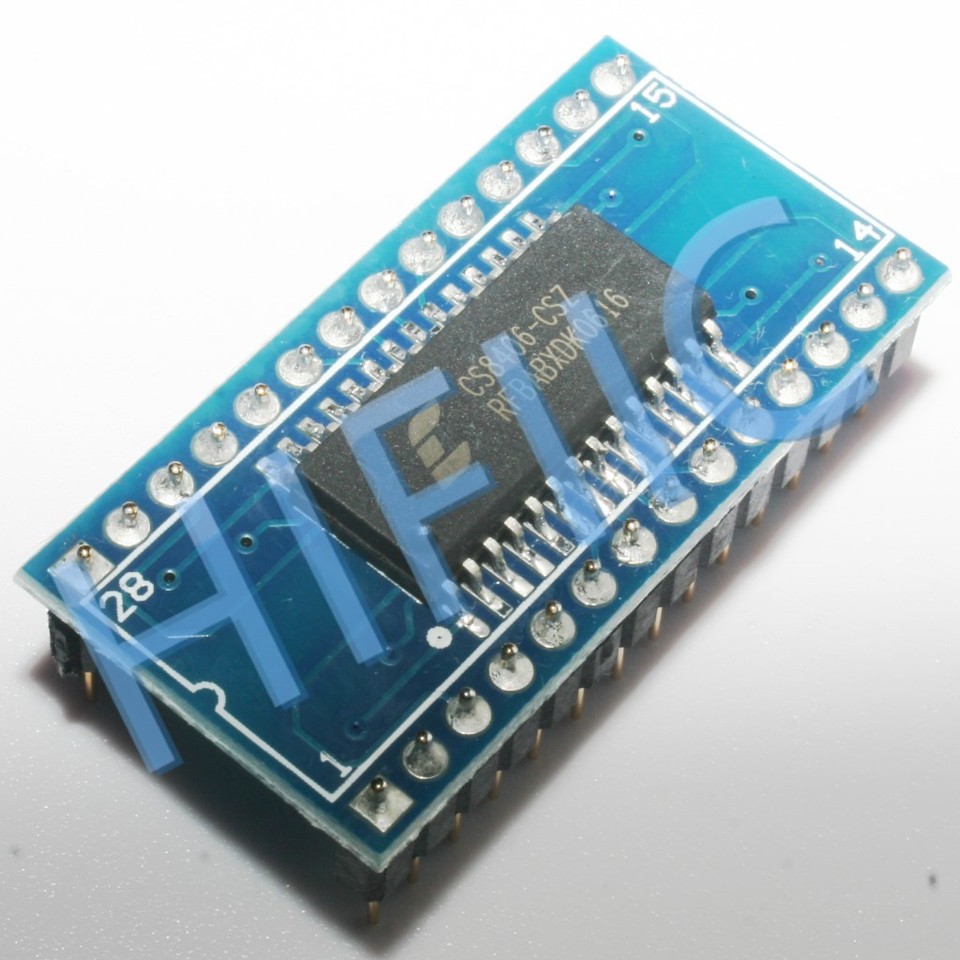 1PCS CS8406-CSZ CS8406-CS CS8406 ON DIP28 ADAPTER | eBay