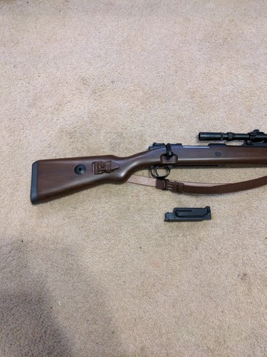 Matrix Airsoft Kar98k WW2 German Infantry Rifle Faux Wood (Pickups ...