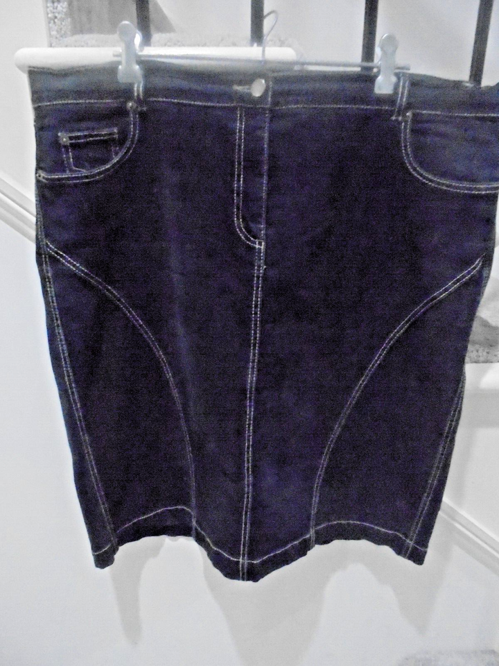 GORDON SMITH SIZE 18 as NEW DENIM STRETCH SKIRT * | eBay Australia