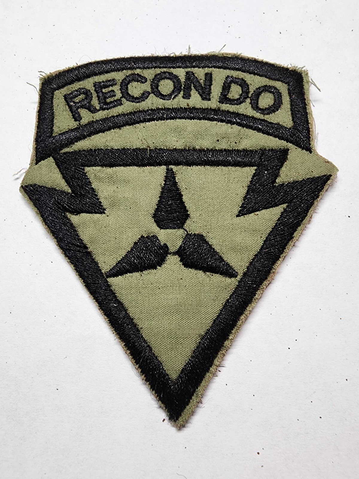 Subdued Patch US ARMY CORPS III Recondo School - Vietnam War Patch | eBay