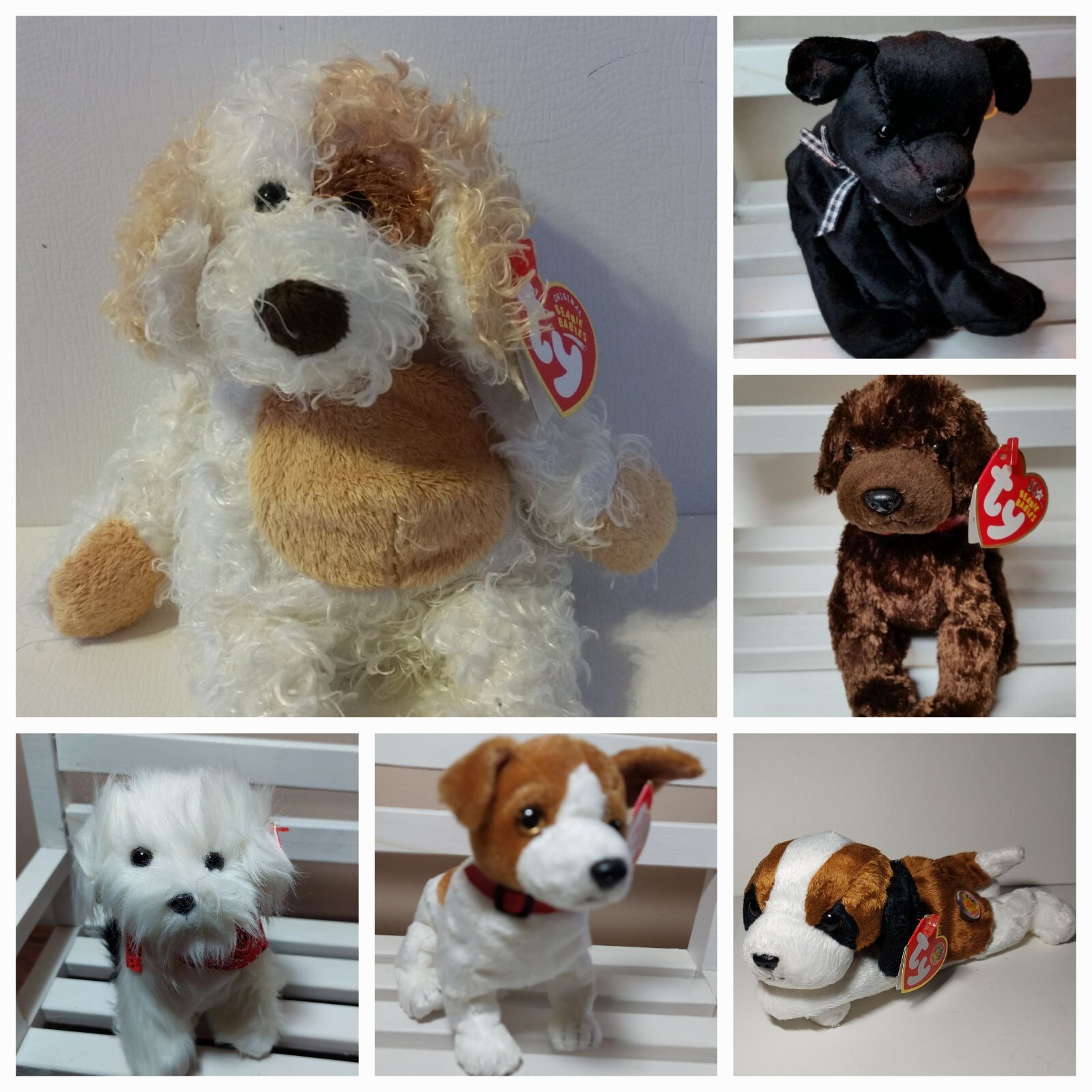 Ty Beanie Baby Dogs #2 BUYERS CHOICE New w/Tag Protector YOU CHOOSE | eBay