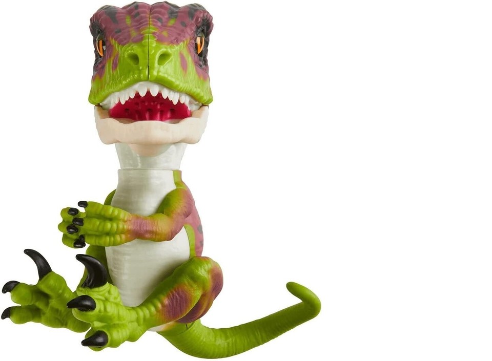 WowWee Fingerlings Untamed Raptor Dinosaur Fingerling STEALTH Green ...