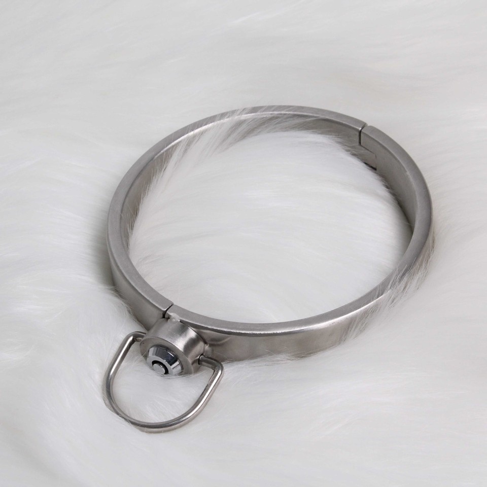 Heavy Duty Neck Collar Handcuffs Ankle Cuffs Detachable Restraint Slave ...