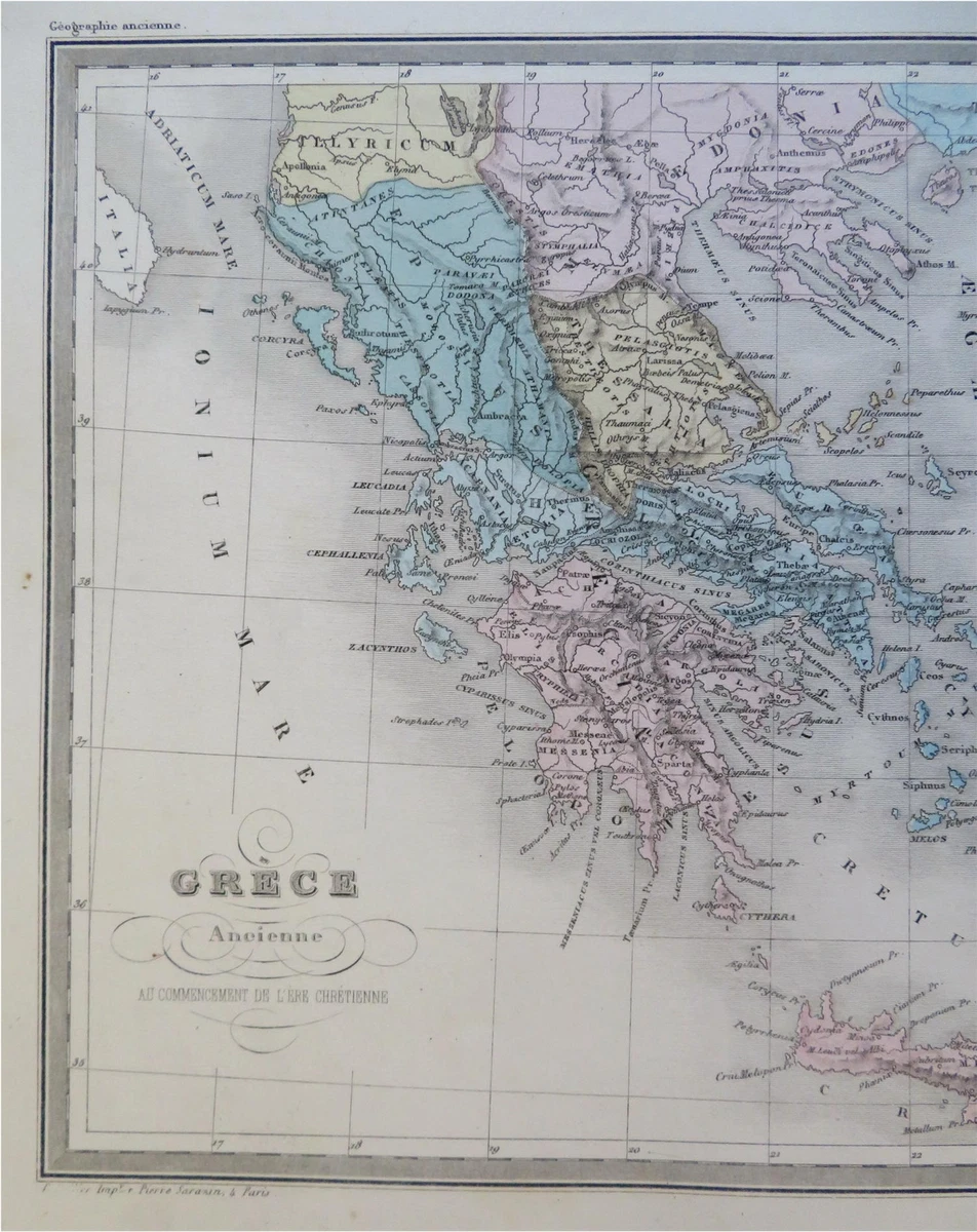 Greek City State Map