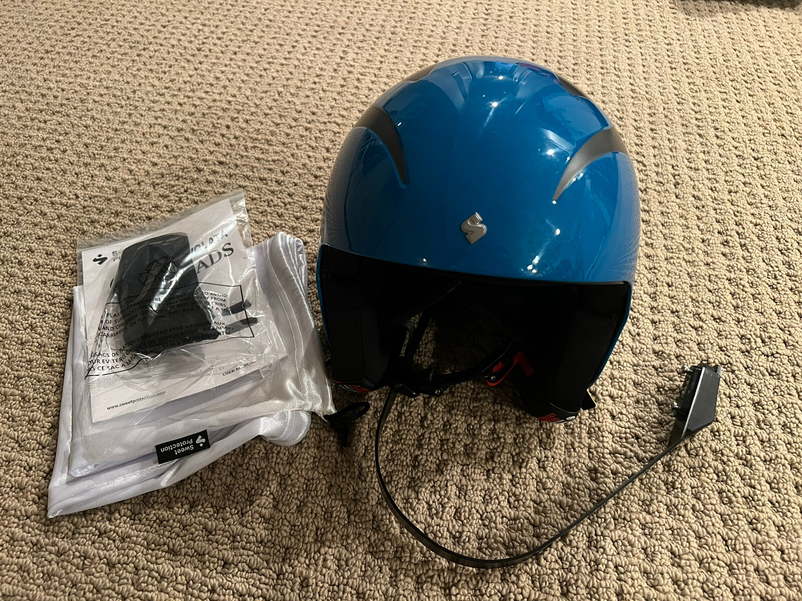 sweet protection volata MIPS TE ski helmet Size S/M | eBay