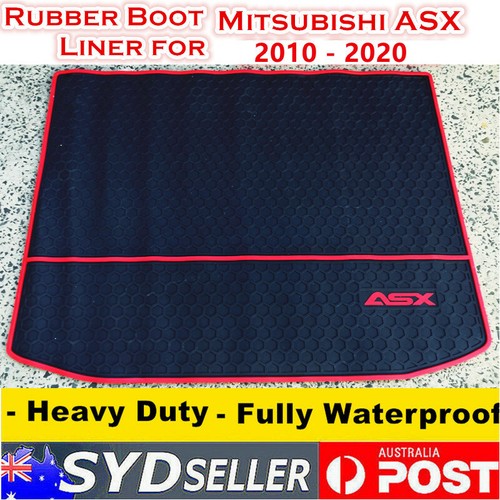 Customized Waterproof Rubber Boot Liner Cargo Mat for Mitsubishi ASX ...