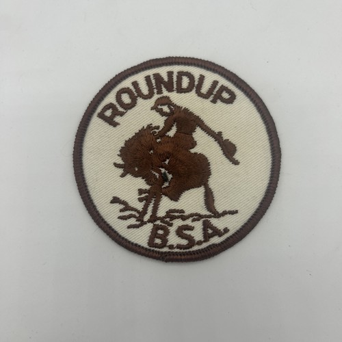 Boy Scout Patch, Roundup BSA Rodeo Cowboy Horse BSA Generic Badge ...