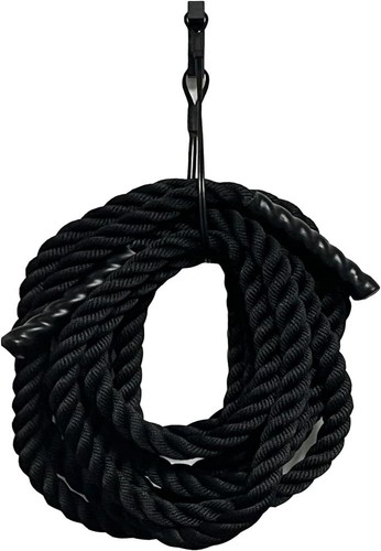 Exercise Rope Storage Hanger, Wall-Mounted Heavy Duty Metal Battle Rope ...