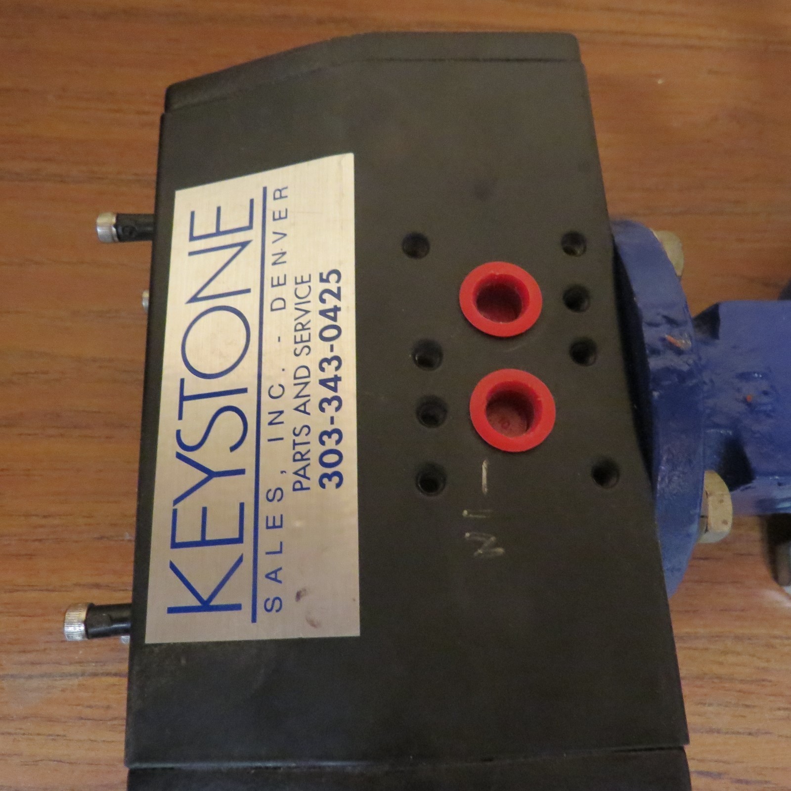 MC1128 KeyStone 4" Inline Pneumatic Actuator w/Flange Valve 79U-006U ...