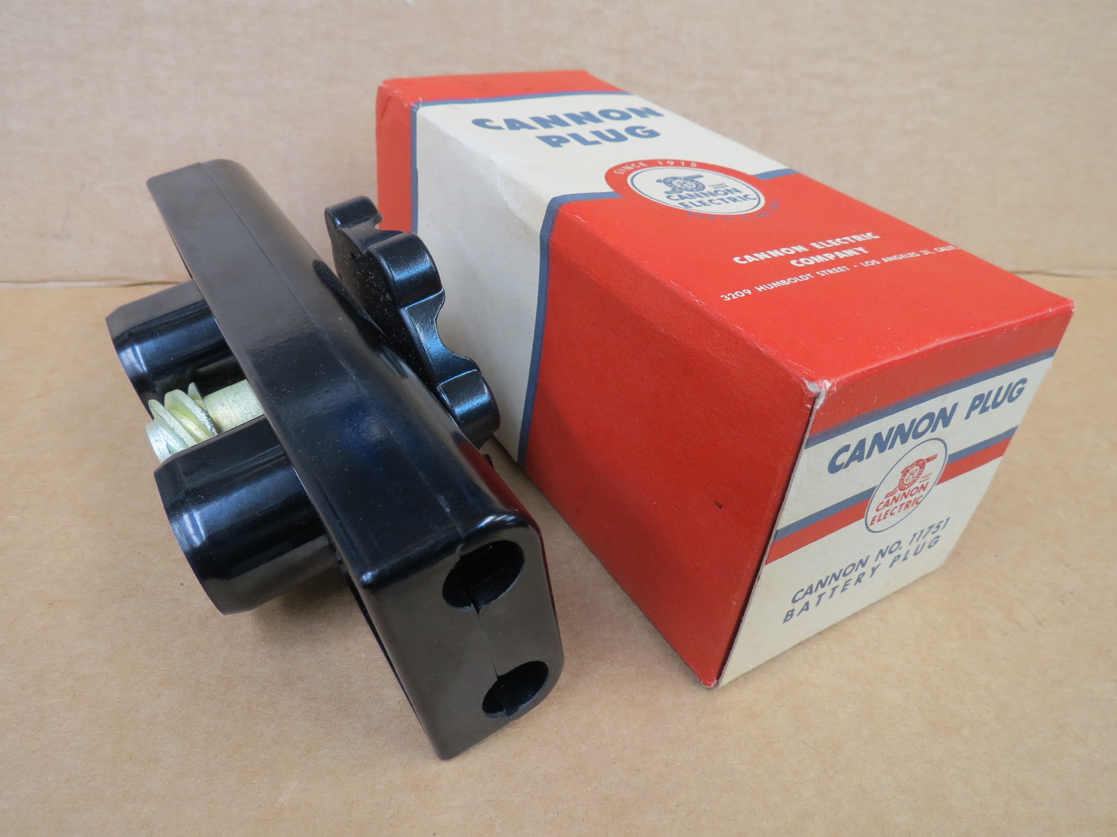 Aircraft CANNON Battery Connector Plug 11751 SNJ AT6 & WWII Warbird NEW ...