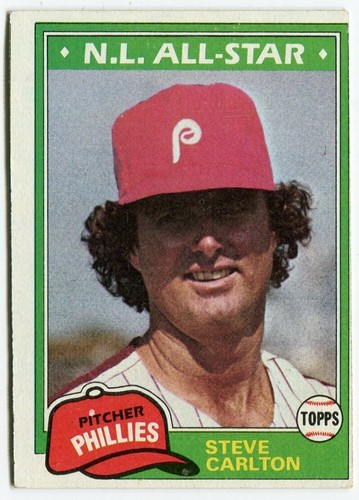 1981 Topps #630 Steve Carlton Philadelphia Phillies | eBay