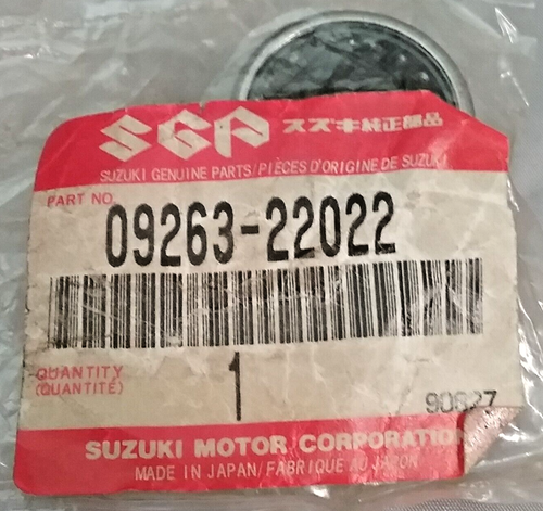 NEW GENUINE SUZUKI 09263-22022 BEARING REAR SWINGING ARM | eBay