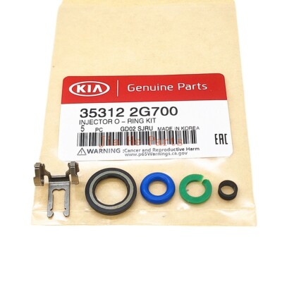 OEM 2.0L 2.4L Injector O-Ring KIT 5PC FOR KIA Sportage Sorento Optima ...