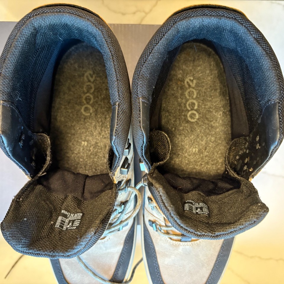 Men`s ECCO Soft 7 Tred GTX Mid Sneakers Yak Leather 450264 EU size 44 ...