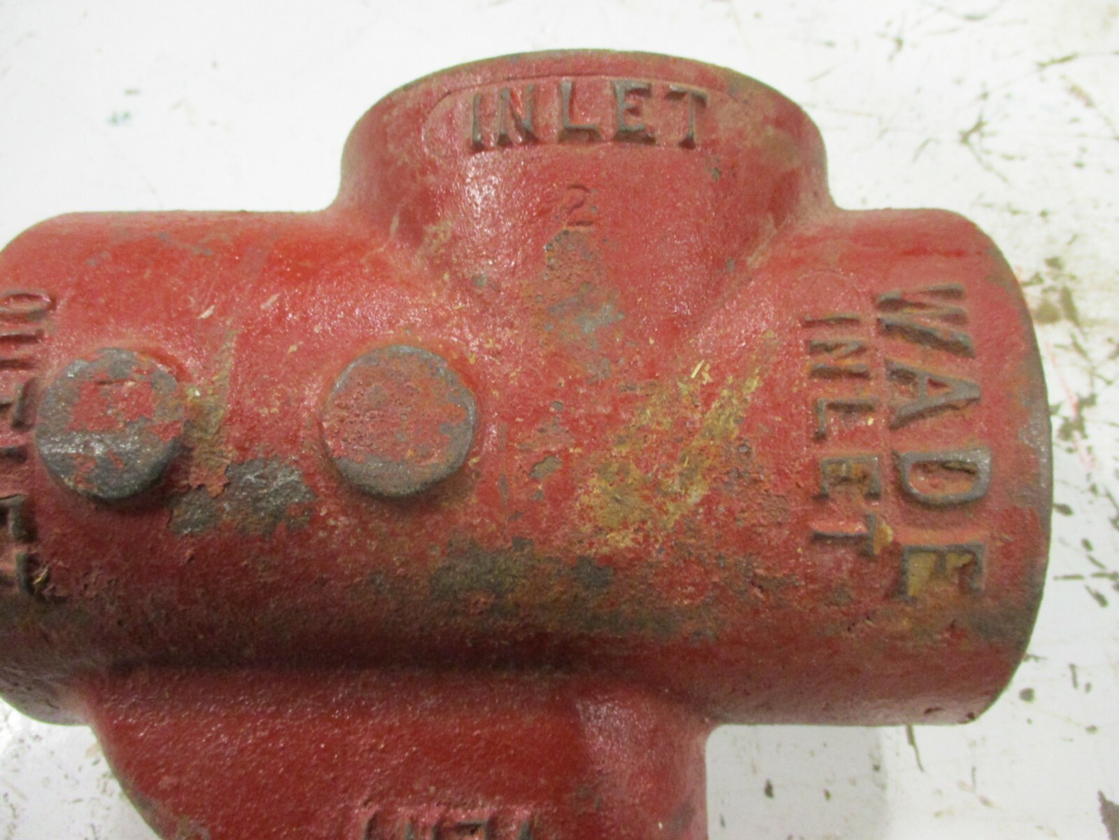 WADE Flow Control Vent Fitting For Grease Interceptor 5100 3" Out/In x ...