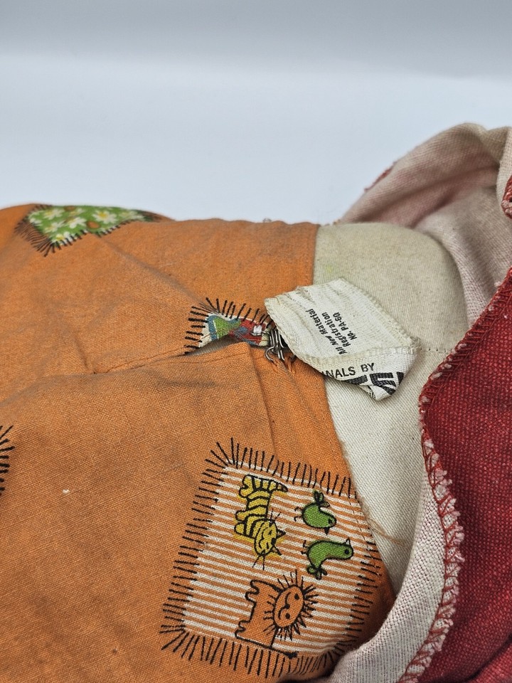 Vtg Mattel 1964 Pullstring Tatters Rag Doll Pull String No Longer Talks ...