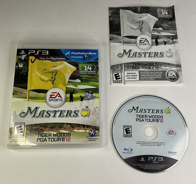 Tiger Woods PGA Tour 12: The Masters (Sony PlayStation 3, 2011) PS3 ...