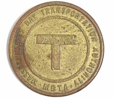 Massachusetts Bay Transportation Authority MBTA Boston Token for sale ...