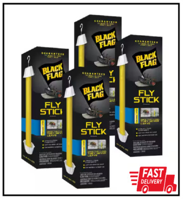 Fly Stick Insect Trap Indoor Outdoor (4-Pack) | eBay