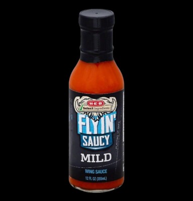 Flyin' Saucy Buffalo Wing Sauce MILD 12oz Bottle | eBay