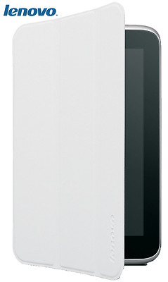 Lenovo GENUINE IdeaTab A1000 Tablet WHITE Travel Folio Cover Flip ...