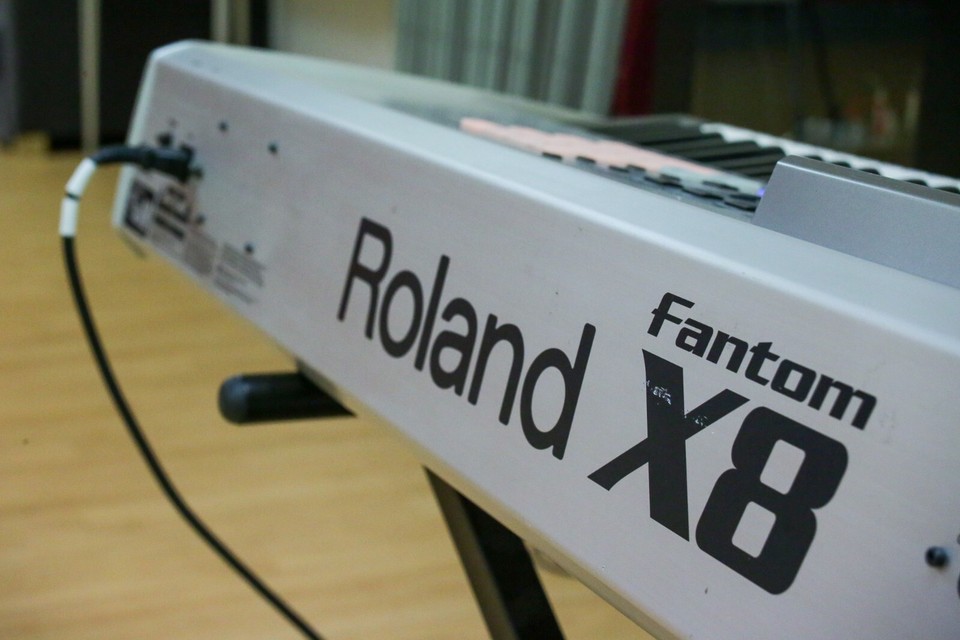 Roland Fantom-X8: Fully Weighted 88-Key Workstation Keyboard | eBay UK