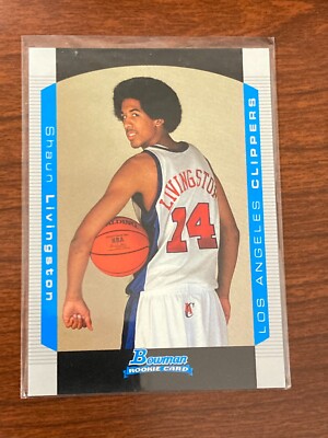 SHAUN LIVINGSTON 2004-05 BOWMAN LOS ANGELES CLIPPERS ROOKIE CARD #137 ...