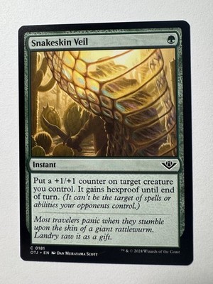 x1 Snakeskin Veil OTJ MTG 181 COMMON M/NM 1x | eBay