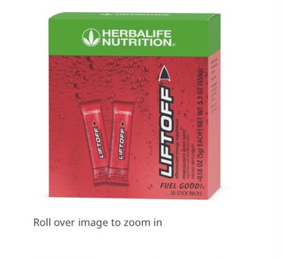 Liftoff - Pomegranate-Berry Burst (30 Stick Packs) Herbalife Nutrition ...