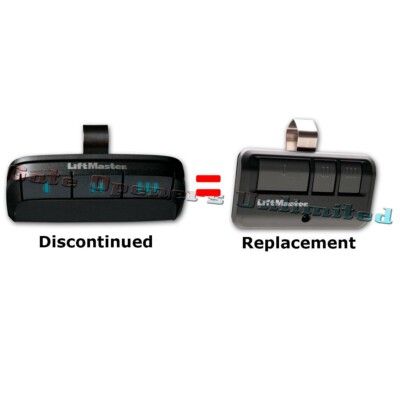 Liftmaster 895MAX 3-Button Premium Remote Control Replaced by 893MAX 3 ...