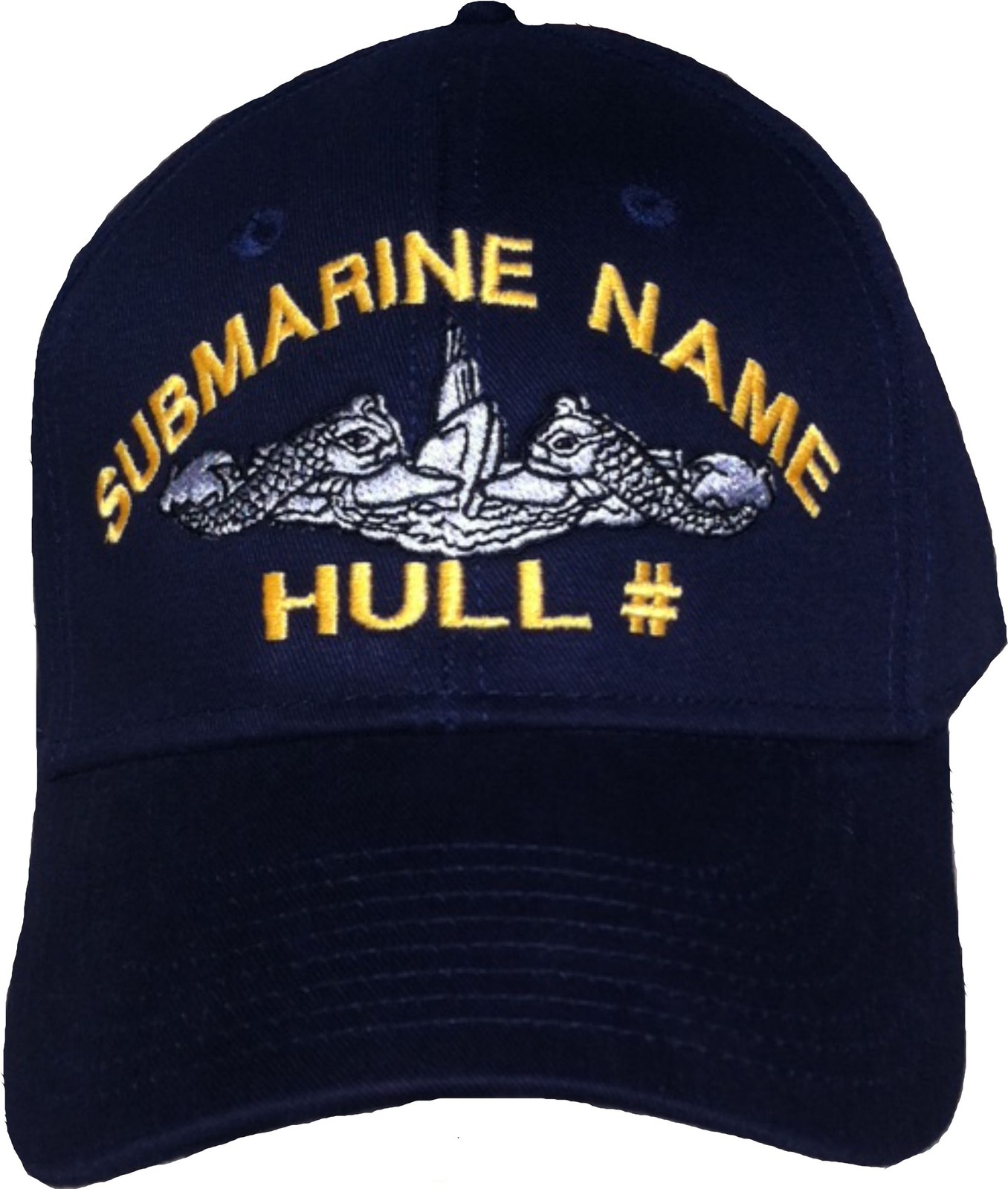 Embroidery on back of Embroidered Submarine Ball Cap - Otto - BC Patch ...