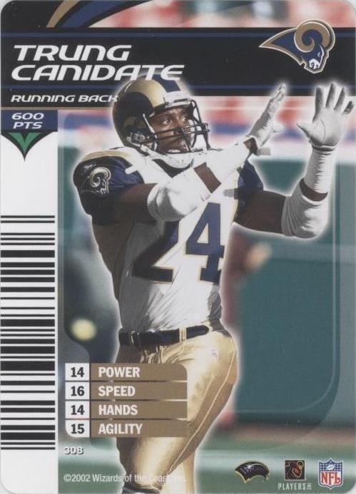 2002-03 NFL Showdown - Trung Canidate #308 for sale online | eBay