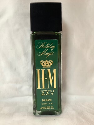 Vintage Holiday Magic HM XXV 4 Oz. Mens Cologne | eBay
