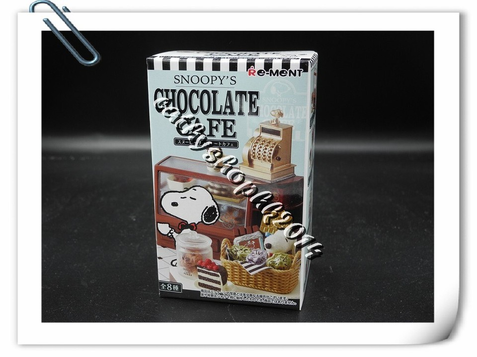 Rare Re-ment Peanuts Snoopy's Chocolate Cafe Shop Cashier Register ...