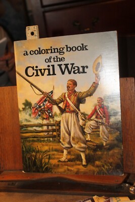 Vintage 1977 A Coloring Book of the Civil War Alan Archambault Almost ...