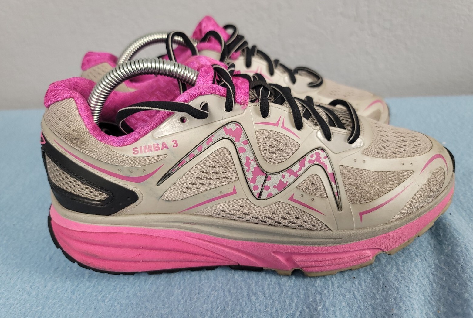 MBT Simba 3 Women's Fitness Sneaker 702028-1254y Grey/Purple Mesh for ...