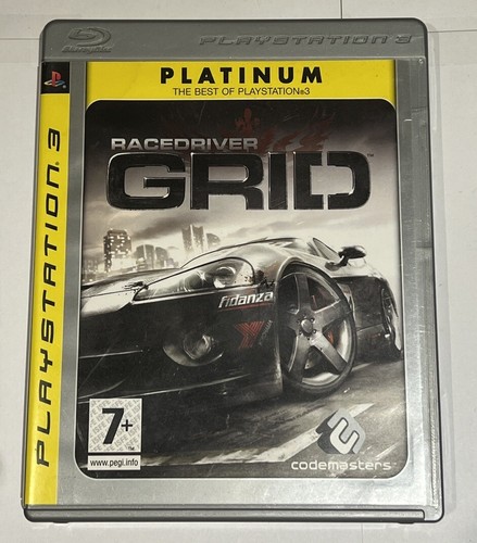 Race Driver Grid PS3 PlayStation 3 FULLY TESTED WORKING Free Tracked ...