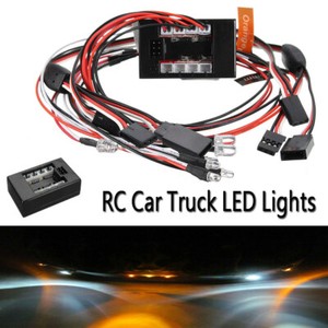1/10 RC Car Truck LED Lighting Kit BRAKE + HEADLIGHT + SIGNAL Fit 2 ...