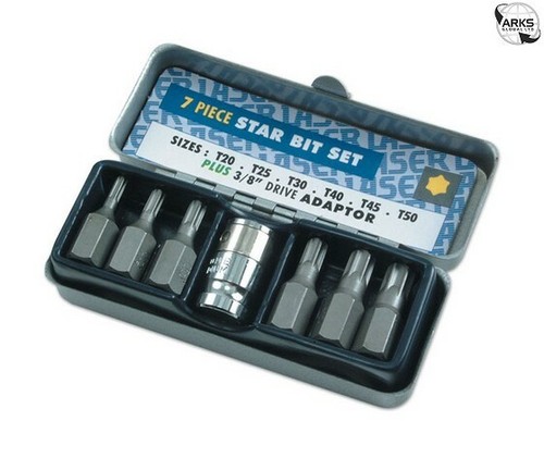 LASER Star Bit Set - 7 Piece 0595 [AU] | eBay Australia