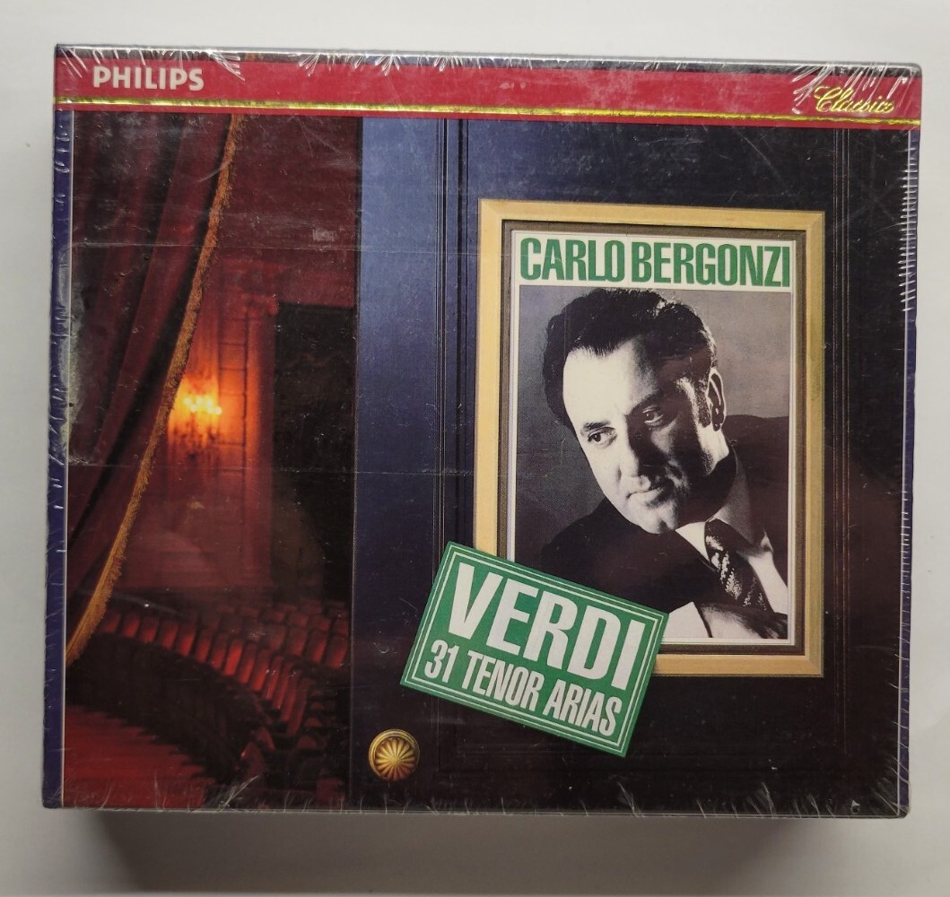 Carlo Bergonzi - Verdi: 31 Tenor Arias by Carlo Bergonzi (CD, Dec-1991 ...